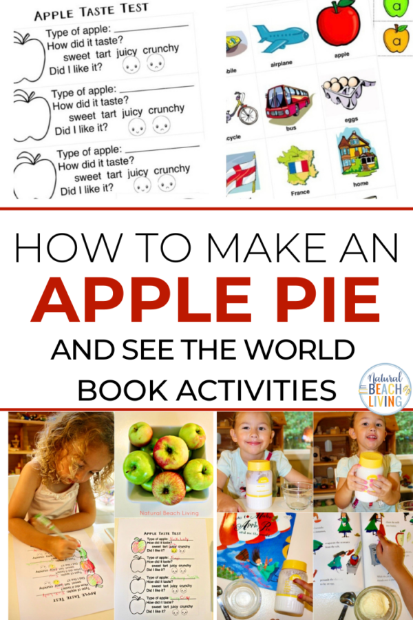 How to Make an Apple Pie and See the World Apple Activities For ...