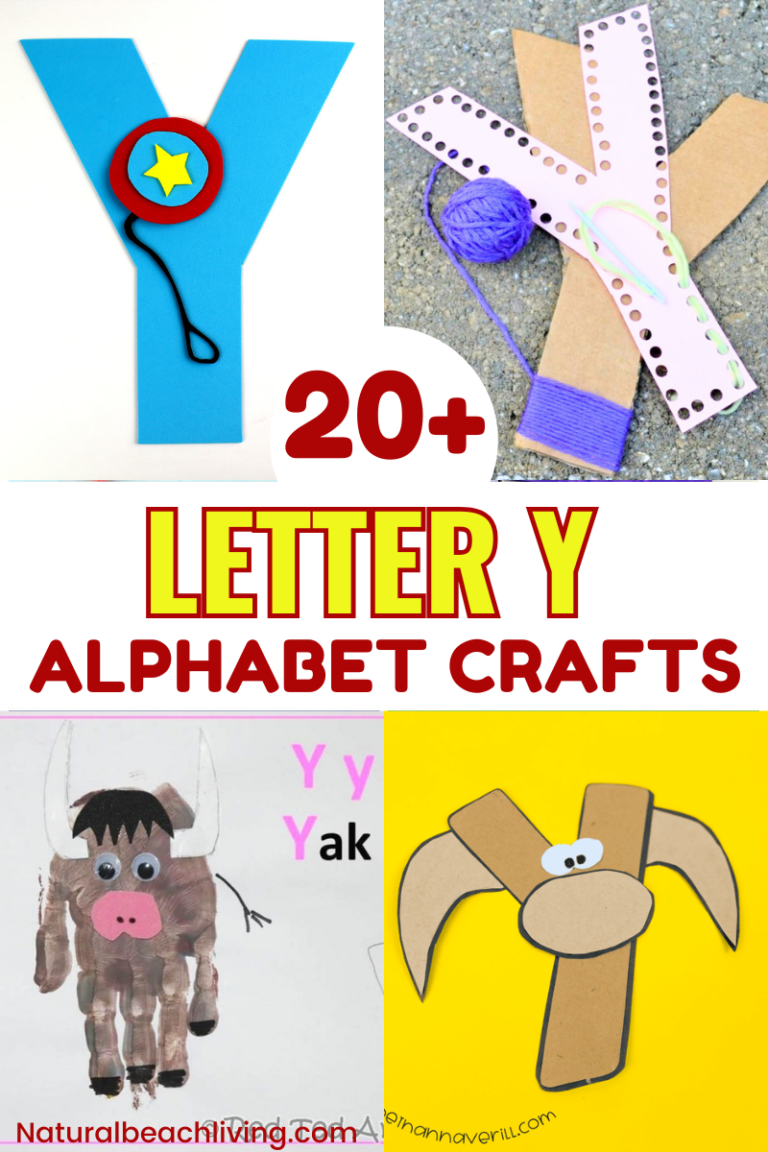 20+ Letter Y Crafts for Preschool - Natural Beach Living