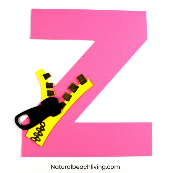 20+ Letter Z Crafts for Preschoolers - Natural Beach Living