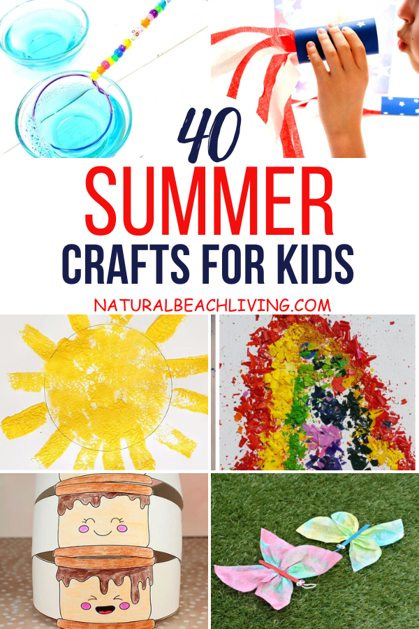 Fun Summer Crafts 50 Easy Summer Crafts For Kids To DIY