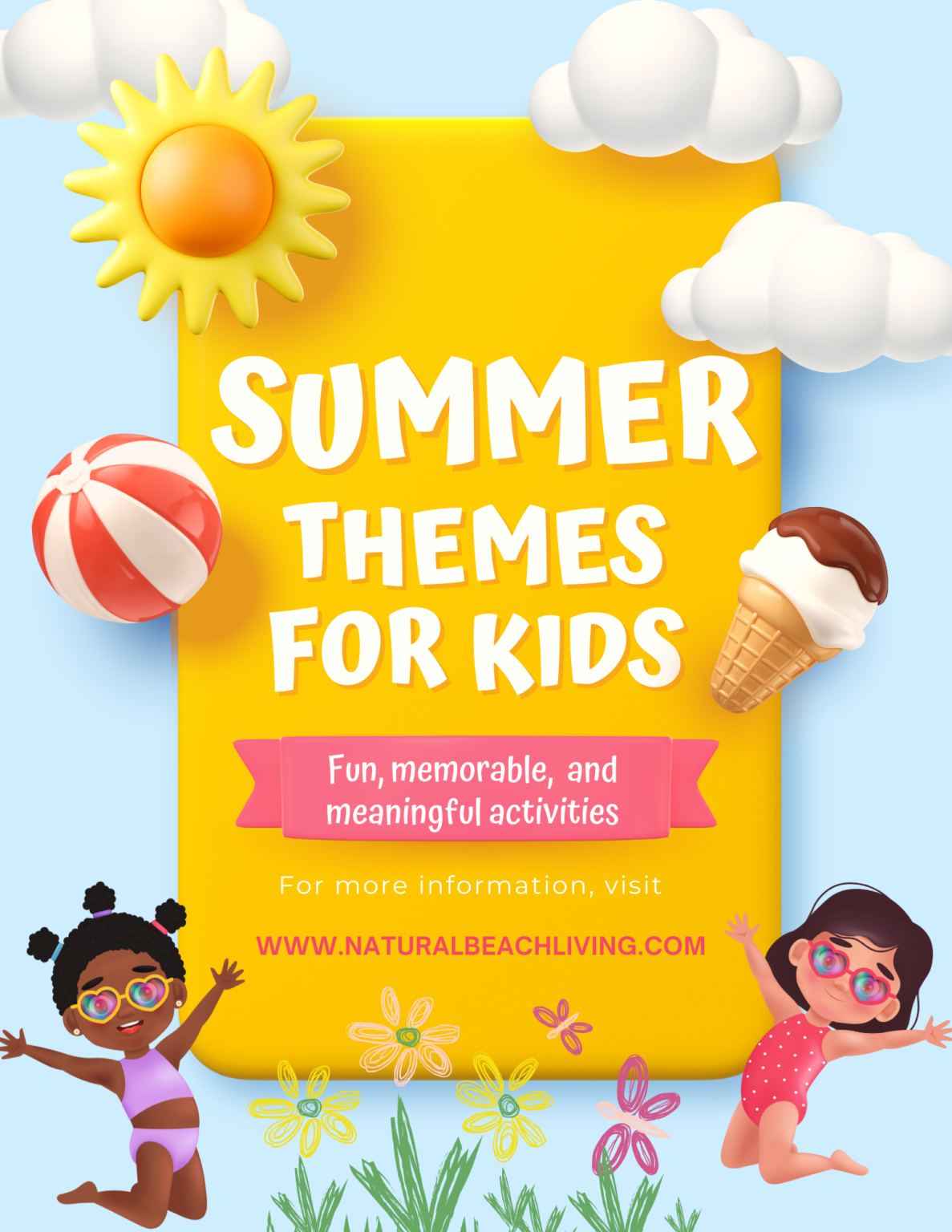 35+ Fun Summer Themes for Kids - Natural Beach Living