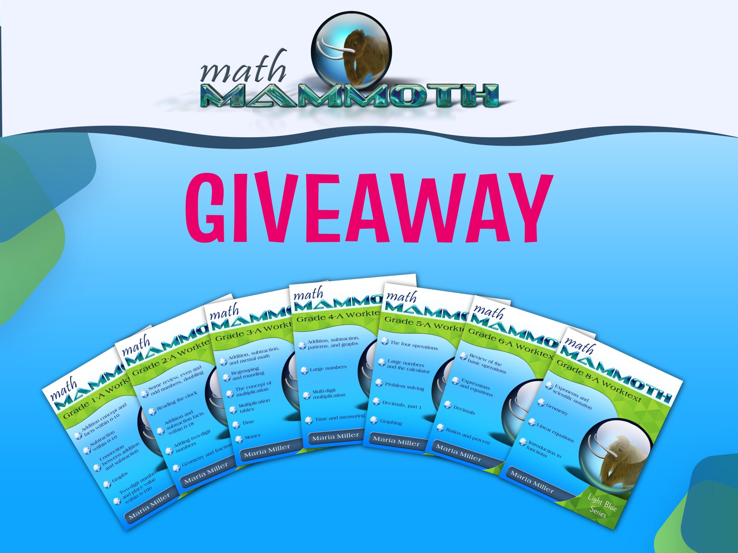 Math Mammoth Curriculum Giveaway - Natural Beach Living