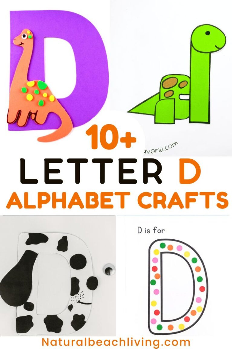 15 Letter D Crafts for Preschoolers - Natural Beach Living