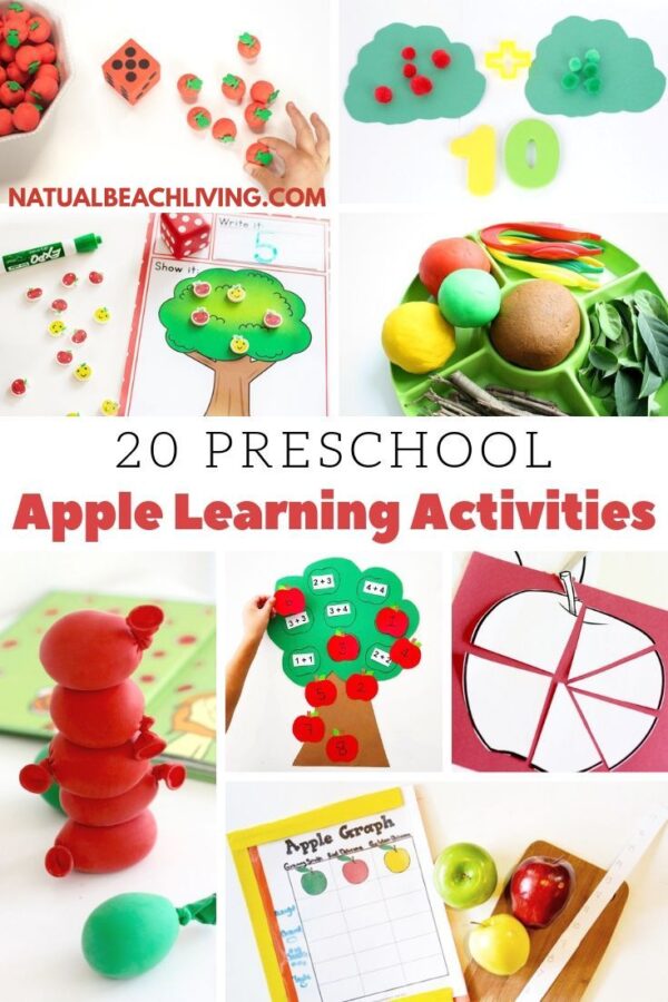 40 Apple Activities for Preschoolers - Natural Beach Living