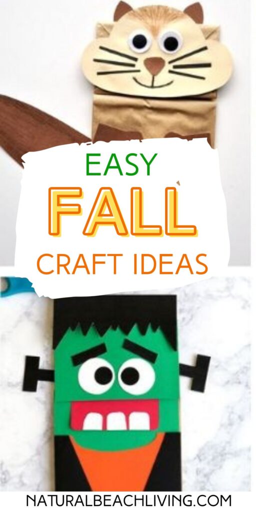 22 Fun Fall Paper Bag Crafts for Kids - Natural Beach Living
