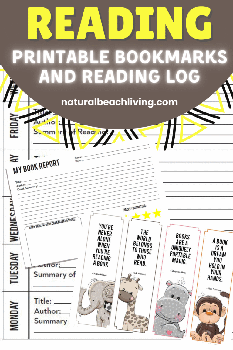 Book Printables - Free Reading Logs, Book Report Worksheets and ...