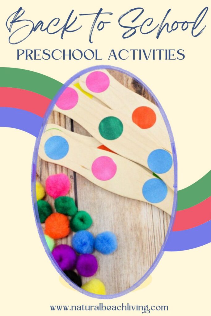 Back to School Preschool Activities - Natural Beach Living